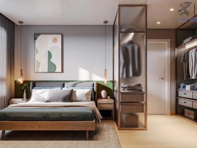 Apartamento Garden, NOVO com 2 quartos 1 suíte, 1 vaga, no bairro Bacacheri