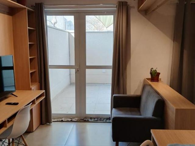 Apartamento Garden novo para primeira locação em Vila Olímpia com 45m²
