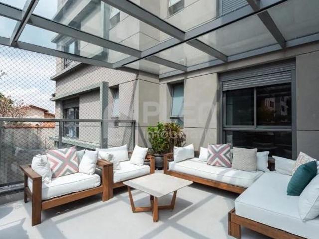 Apartamento Garden no Campo Belo de 214m² com 4 quartos, sendo 3 suítes à venda, São Paulo, SP