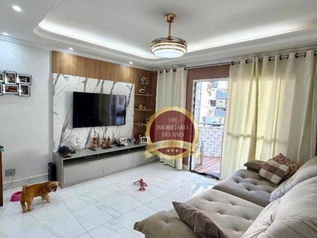 Apartamento Garden no Canto do Forte – Praia Grande | 3 Quartos e Vista Mar