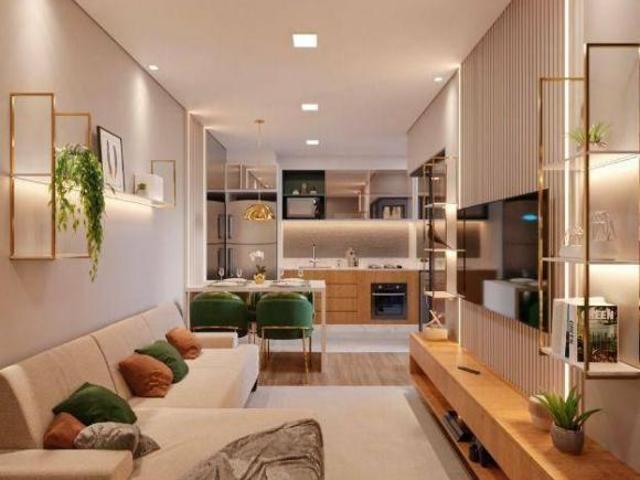 Apartamento Garden no Neo Mundi com 2 dormitórios à venda, 48 m² por R$ 492.709,10 Novo Mundo Cu