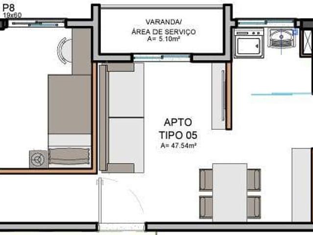 Apartamento Garden no rooftop novo a venda próximo ao metrô São Judas