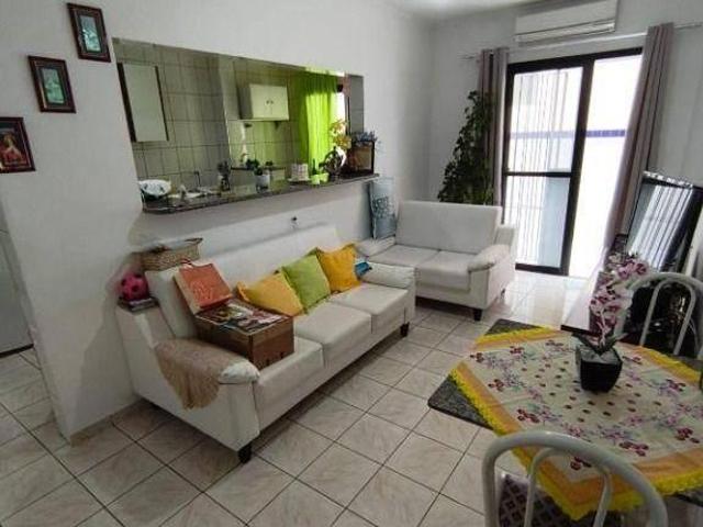 Apartamento Garden no térreo com 1 dormitório à venda, 79 m² por R$ 330.000 Canto do Forte Praia