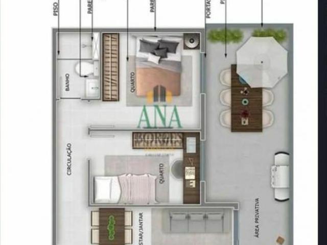 Apartamento Garden no Vale do Sereno