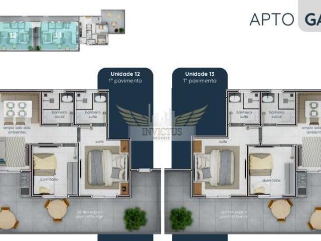 Apartamento Garden sem Condomínio na Planta para Comprar, 66m² Campestre, Santo André/SP