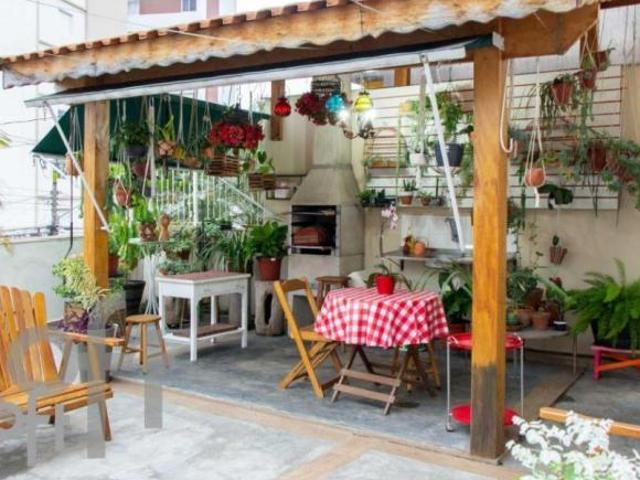 Apartamento garden para venda com 3 quartos, 200m²
