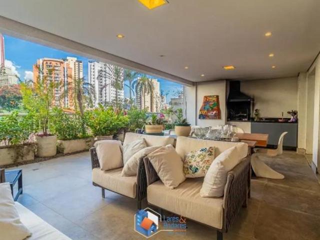 Apartamento garden para venda em Vila Alexandria com 3 quartos, sendo 3 suítes, 220m²