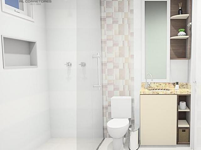 Apartamento Garden para Venda em Curitiba, Cajuru, 1 dormitório, 1 banheiro, 1 vaga