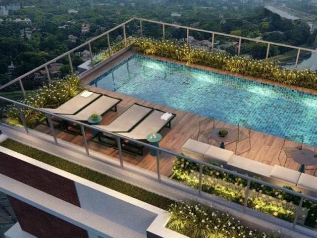 Apartamento garden para venda em Pinheiros com 1 quarto, 55m²