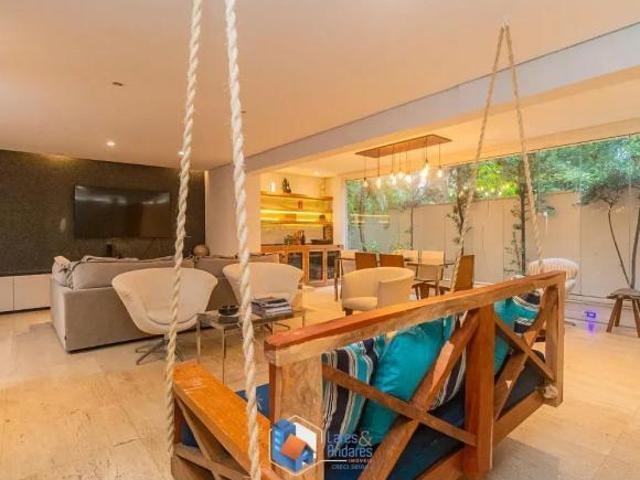 Apartamento garden para venda em Santo Amaro com 2 quartos, sendo 2 suítes, 202m²