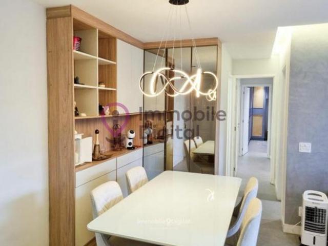 Apartamento Garden Raiz Pq Resort 114m2, 3 quartos, 1 suíte, 2 vagas