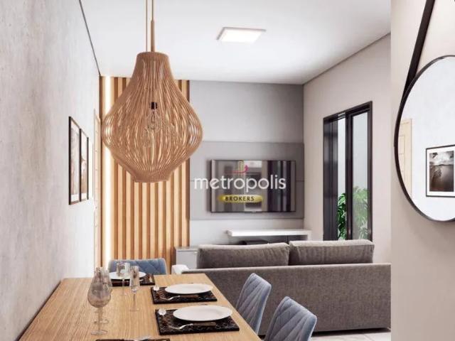 Apartamento Garden com 2 dormitórios à venda, 66 m² por R$ 484.000,00 Paraíso Santo André/SP