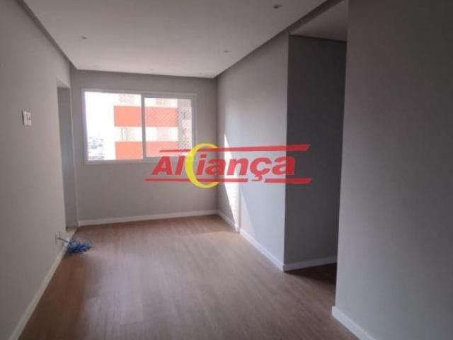 Apartamento Guarulhos 59m², com 2 quartos e sacada gourmet no Jd. Flor da Montanha