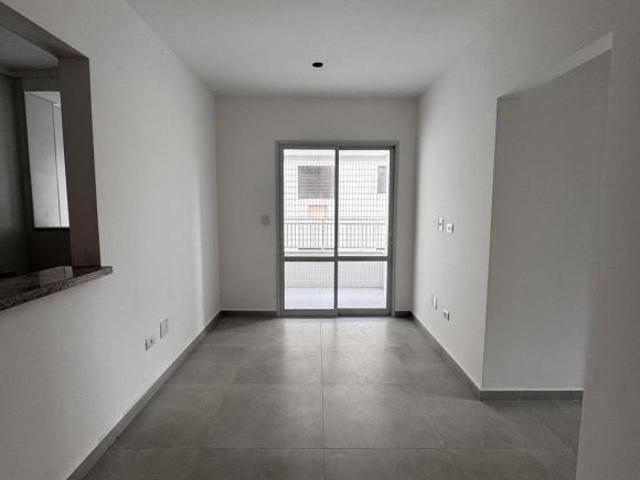 Apartamento Guilhermina Praia Grande 2 dormitórios 1 suíte vista mar pé na areia