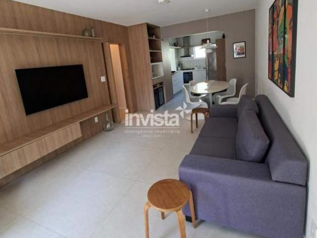Apartamento impecável 3 quartos e vista para o mar na Pompeia, Santos