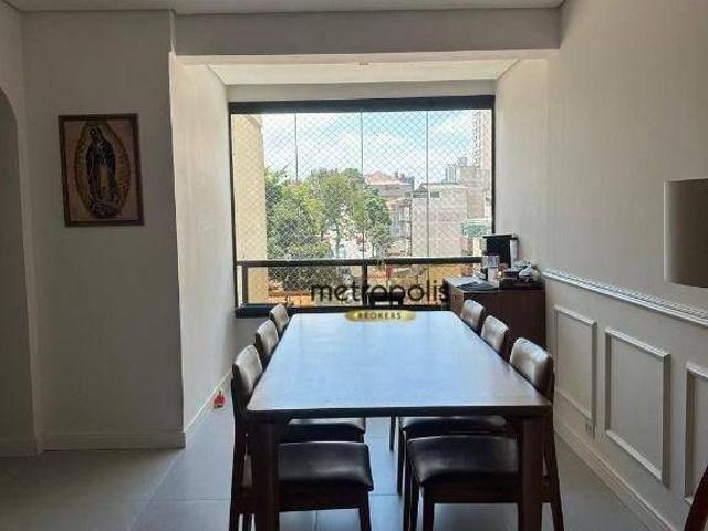 Apartamento Impecável com 3 dormitórios à venda, 93 m² por R$ 710.000 Centro São Bernardo do Cam