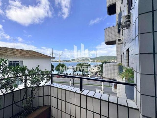 Apartamento incrível duplex Vista mar com lazer frente praia na Ponta da praia em Santos