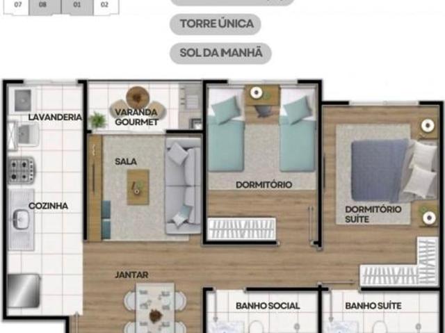 Apartamento Intense Residence
