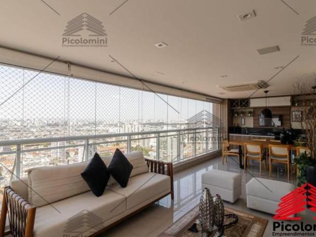 Apartamento Ipiranga alto padrão com 4 suítes, hidro, sala ampla, varanda gourmet, lavabo e 3 vagas