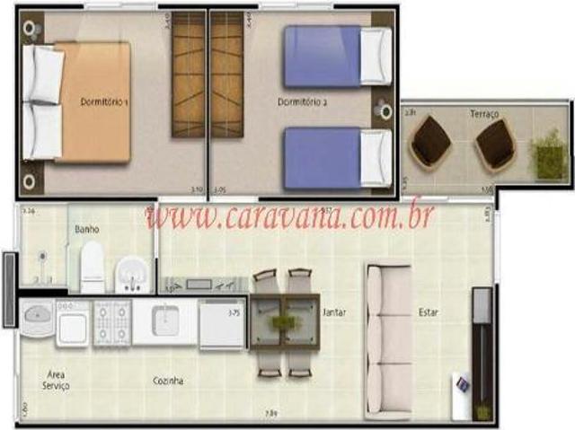 APARTAMENTO JARDIM ÍSIS