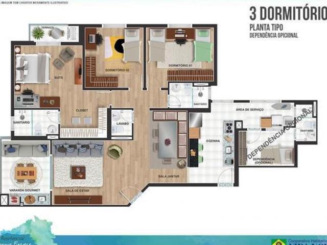 Apartamento Jardim Santa Bárbara Embu das Artes/SP