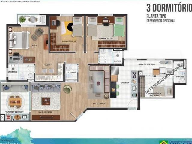 Apartamento Jardim Santa Bárbara Embu das Artes/SP