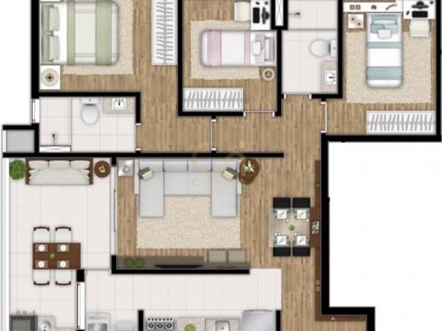 Apartamento, Jardim Pompéia, Indaiatuba, SP