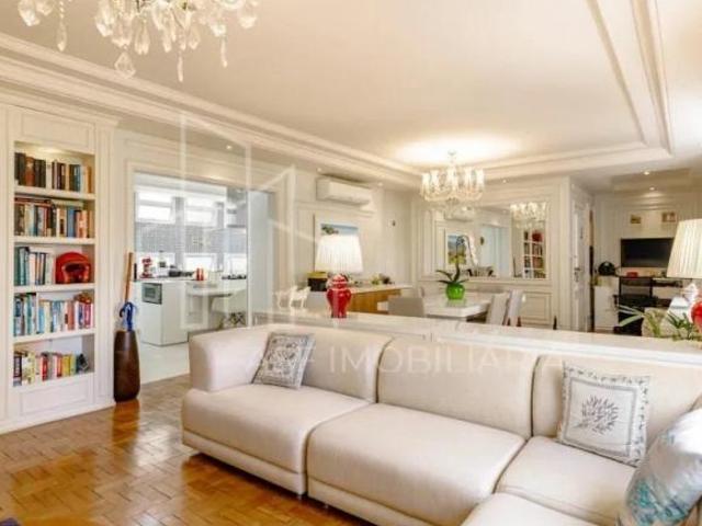Apartamento Jardim Paulista 174M², 3 Dorms, 1 Suíte, 2 Vagas Determinadas, Armários, Split
