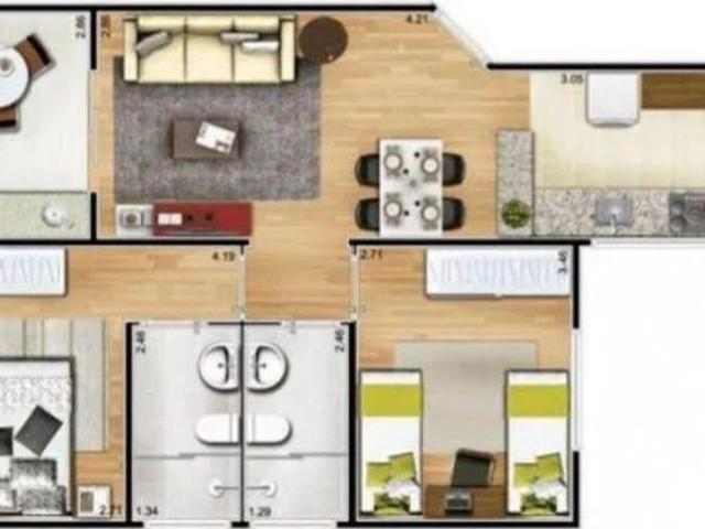 Apartamento, Jd Maria Helena, Indaiatuba, SP