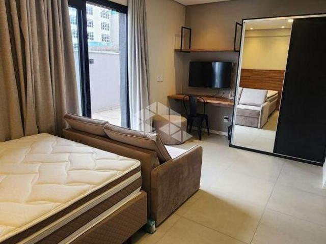 Apartamento JK / Stúdio 43,38m² Mobiliado junto C/Terraço