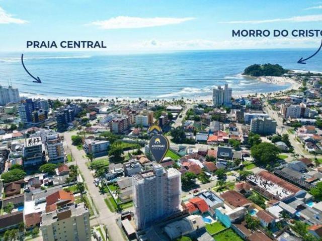 Apartamento Lançamento no Edifício Gehon, com 3 dormitórios à venda por R$ 955.000 Centro Guarat