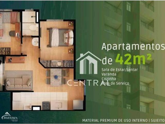 Apartamento lançamento a venda 42m² 2 Dormitórios Varanda Vaga Vila Rosália Guarulhos/SP
