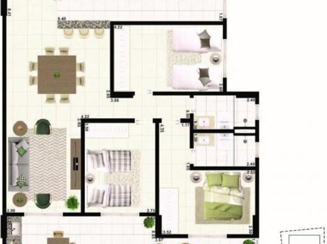 Apartamento lançamento à venda na Aviação em Praia Grande SP