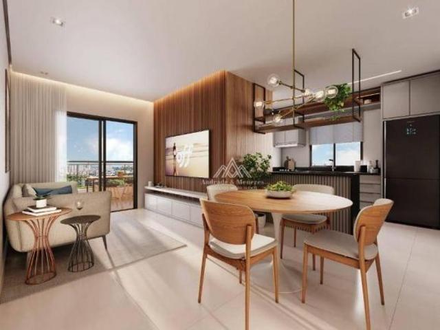 Apartamento LANÇAMENTO com 2 dormitórios à venda, 85 m² por R$ 652.736 Nova Aliança Ribeirão Pre