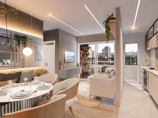 Apartamento Lançamento com 2 Quartos, sendo 1 Suíte à venda, 52 m² por R$ 369.441 Condomínio JR Sã