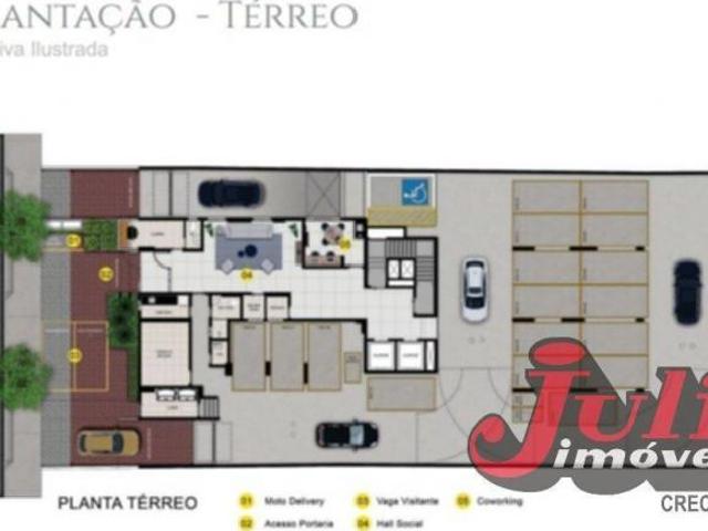 APARTAMENTO LANÇAMENTO 2 DORMITÓRIOS, SENDO 1 SUÍTE, 1 VAGA BAIRRO CAMPESTRE SANTO ANDRÉ
