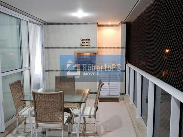 Apartamento lindíssimo na Riviera de São Lourenço com 3 dormitórios perto da praia. Todo mobiliado e