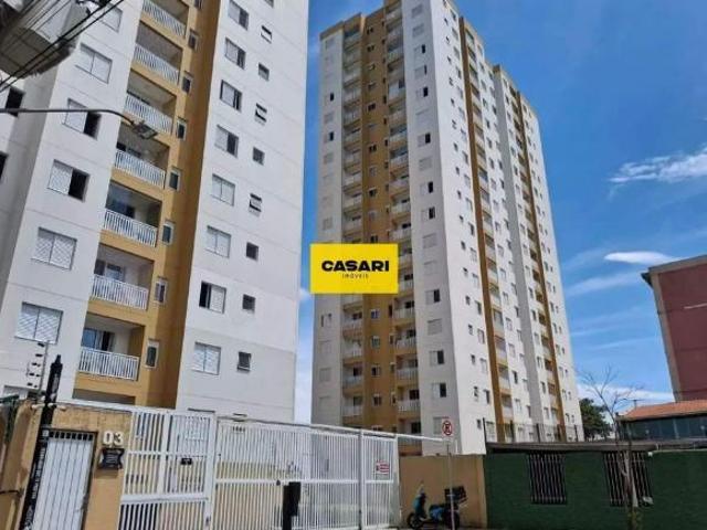 Apartamento lindo, 2 quartos, Sacada, 1 vaga livre, 49m2 Ferrazopolis SBC, tudo novo