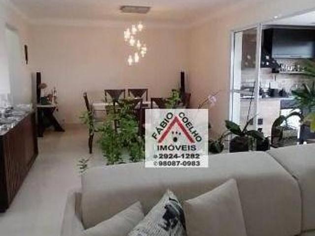 Apartamento lindo com 3 dormitórios à venda, 133 m² por R$ 1.565.000 Campo Grande São Paulo/SP