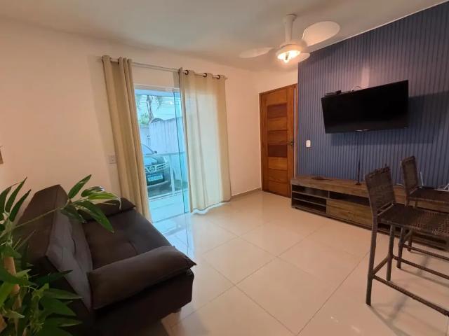 Apartamento Linear com Suíte, Varanda e Área Externa pronta para entrar