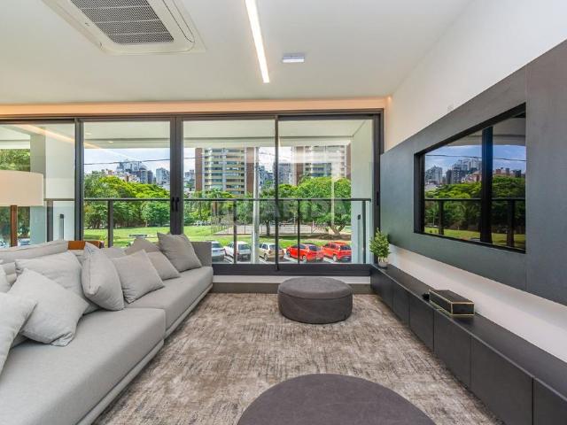 Apartamento Loft com Garden mobiliado e com 2 vagas de garagem no bairro Petrópolis COD: 21523