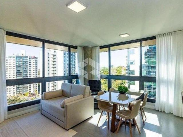 Apartamento loft de 27m 1 dormitorio 1 vaga no bairro Tres Figueiras