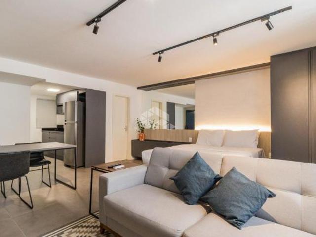 APARTAMENTO LOFT de 41,78m² MOBILIADO próximo à UFRGS e Santa Casa