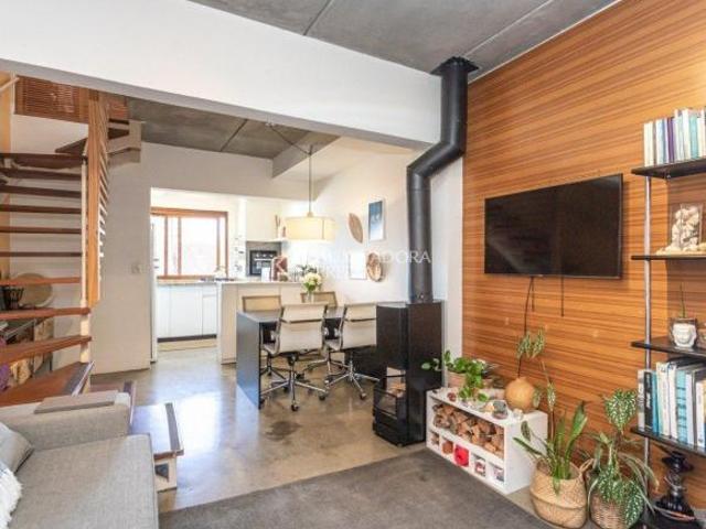Apartamento Loft 55,70 privativo de 2 dormitórios e 1 vaga de garagem bairro Jardim do Salso