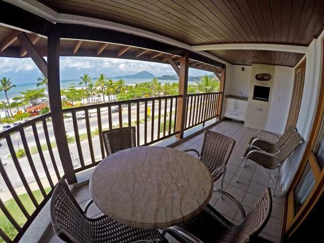 Apartamento luxuoso com 03 dormitórios e vista panorâmica da praia grande/ubatuba