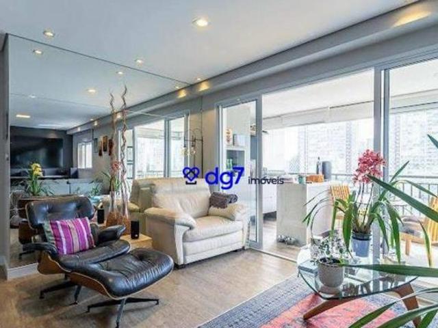 Apartamento maravilhoso em conceito aberto, com 1 suíte à venda, 130 m² Morumb