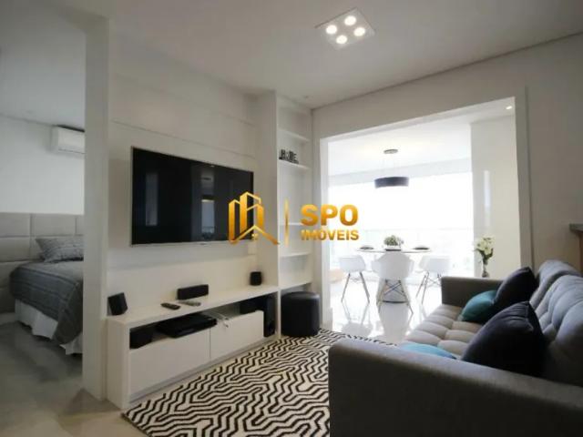 Apartamento maravilhoso mobiliado no Itaim 56m², 1 vaga