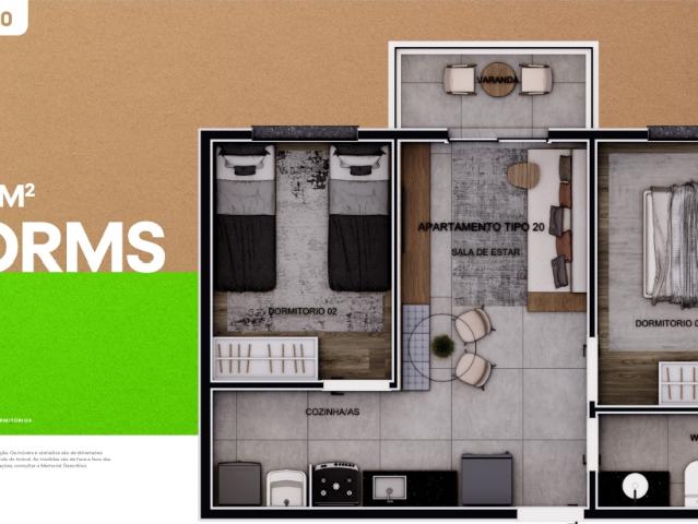 Apartamento Minha Casa Minha Vida Venda São Paulo SP Vila Carolina