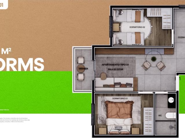 Apartamento Minha Casa Minha Vida Venda São Paulo SP Vila Carolina