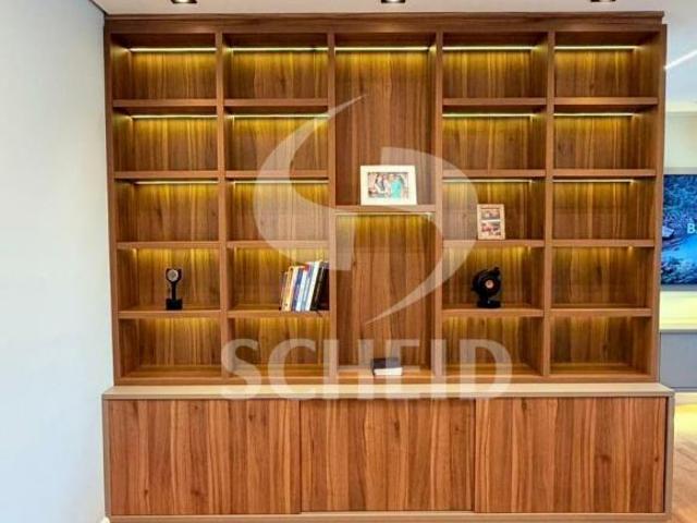 Apartamento Mobiliado108m², 3 suítes, depósito, ar condicionado, 2 vagas, aceita pet, Granja Julieta